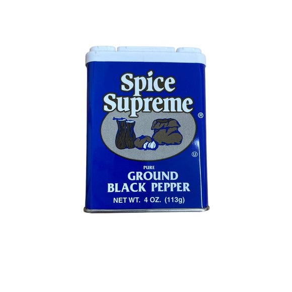 Spice Supreme | Other | Vintage Spice Supreme Black Pepper Spice Can ...